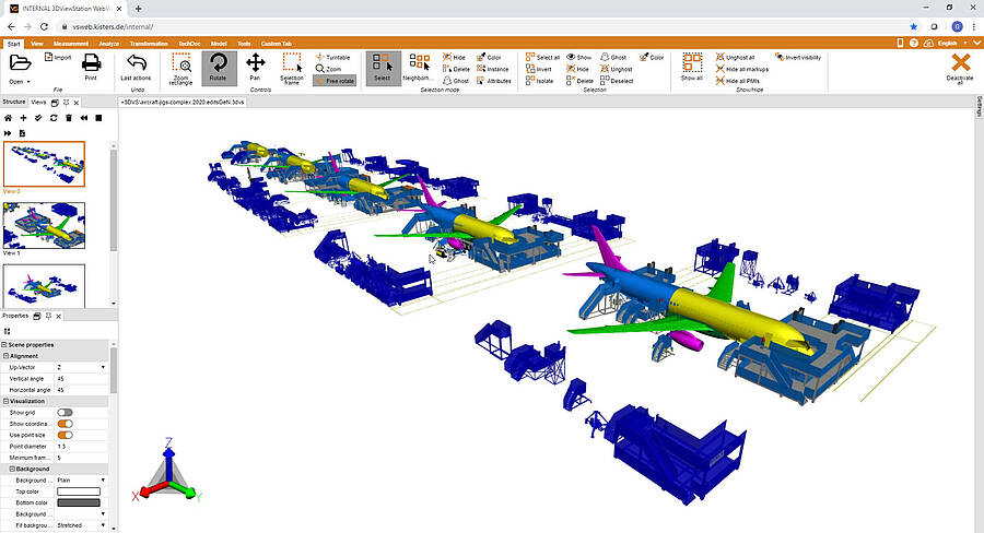 Leistungsstarker CATIA Viewer | 3DViewStation