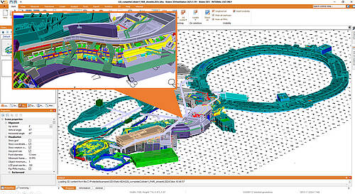 Master the most complex 3D CAD data with the Kisters 3DViewStation